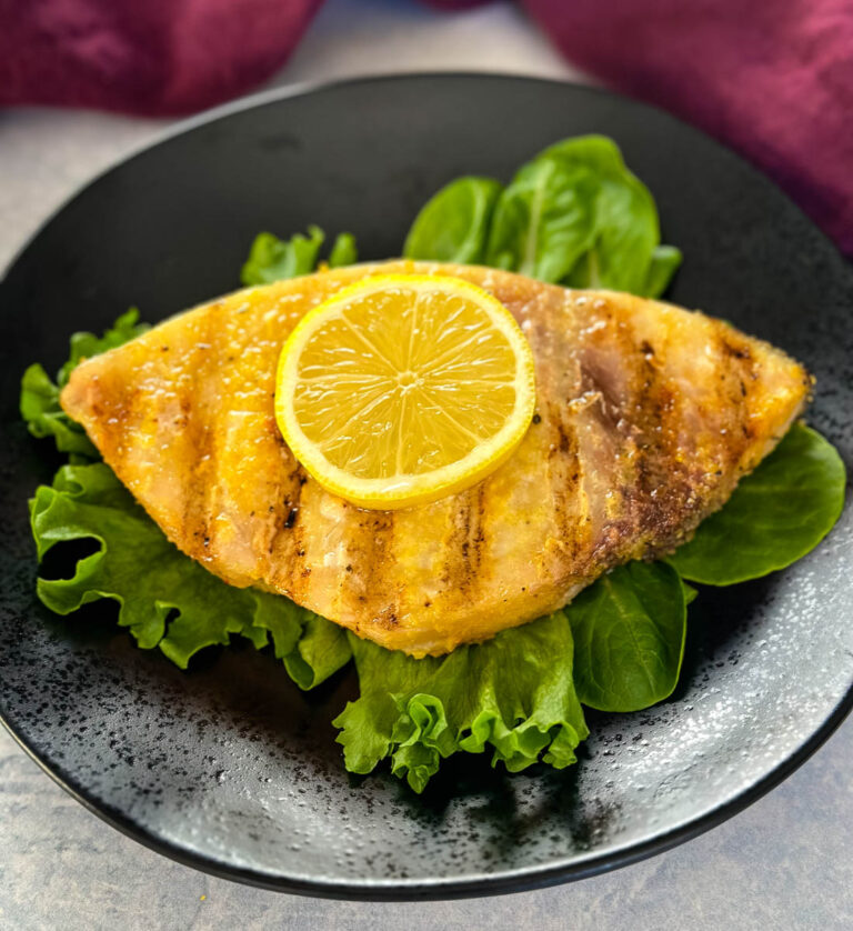 Smoked Swordfish with Lemon Butter - Simple Seafood Recipes