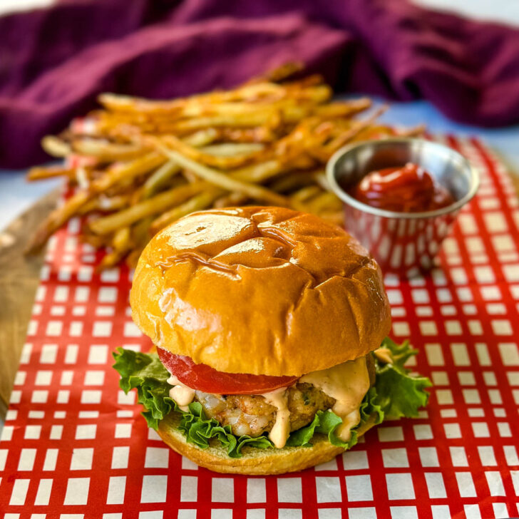 Shrimp Burger Recipe - Simple Seafood Recipes