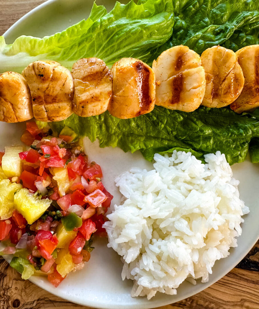 Easy Marinated Grilled Scallops - Simple Seafood Recipes