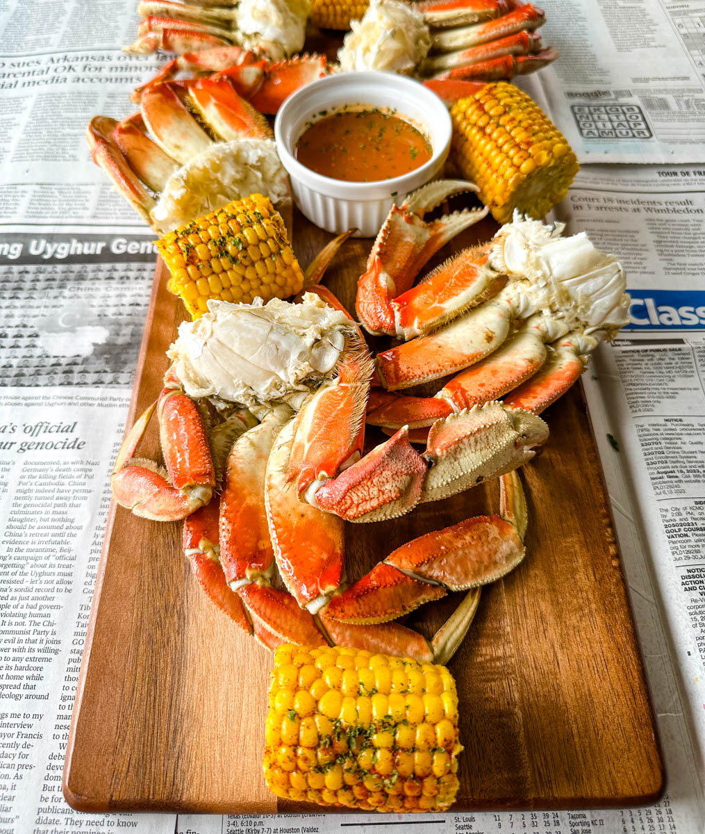 Dungeness Crab Legs - Simple Seafood Recipes