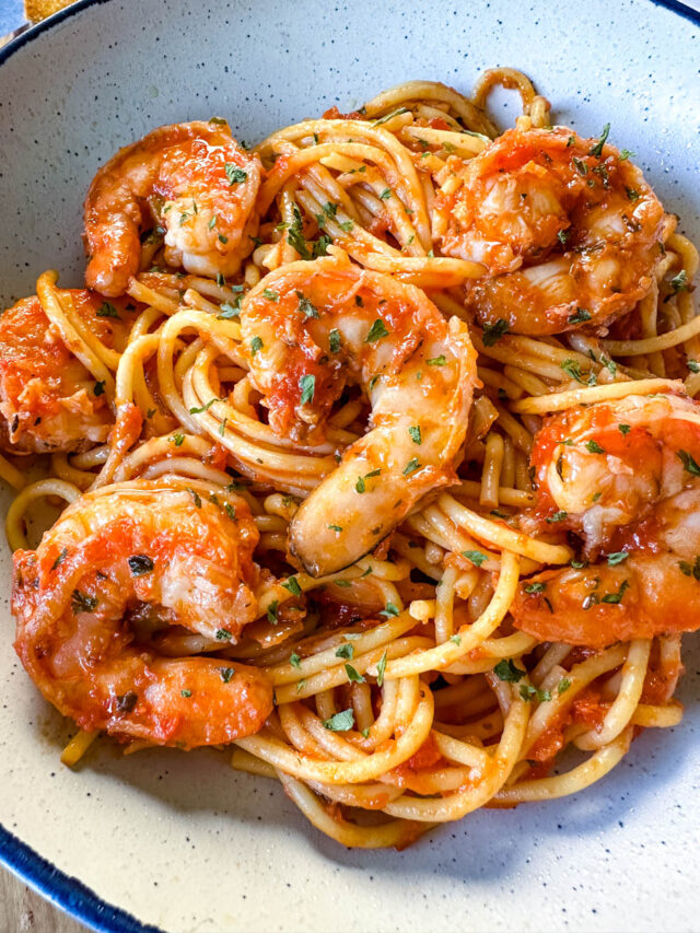 Shrimp Spaghetti - Simple Seafood Recipes