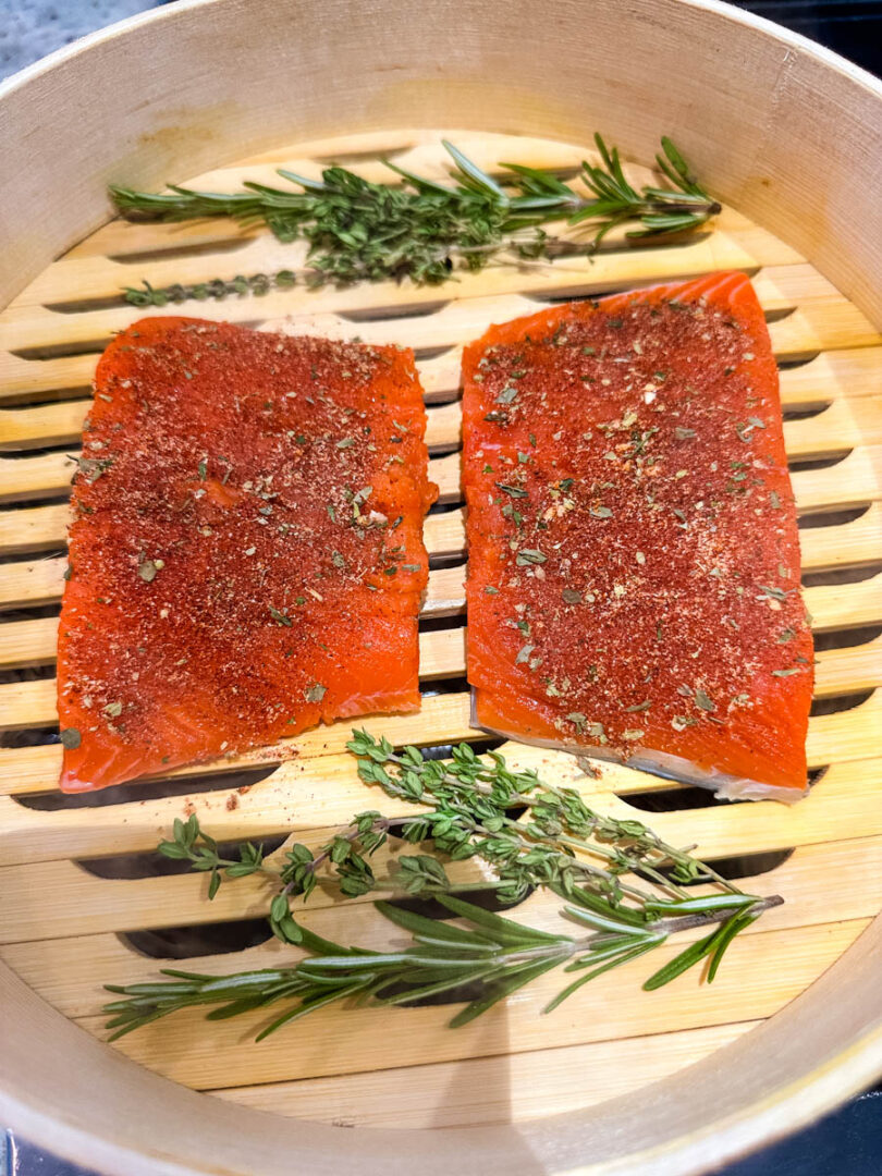 Steamed Salmon - Simple Seafood Recipes